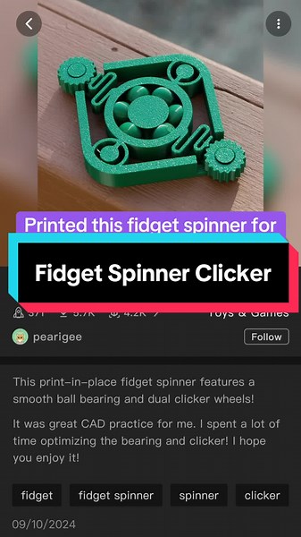Fidget Spinner Clicker: Satisfyingly Spinny and Clicky