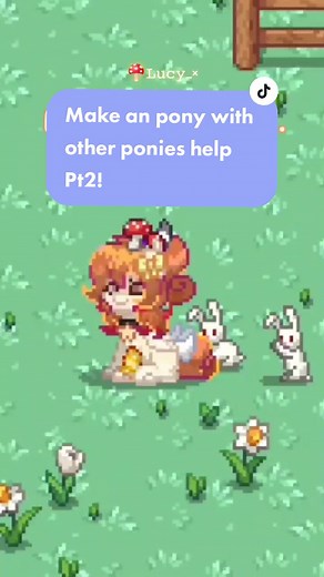 Creating a Treehouse Pony in Pony Town | Lucy