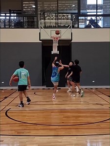 2v1 Drill. @valandrepapi working on attacking off the screen when defender goes over.. P.s. almost every possession is a foul. 😅 #SimpleGrind | Simple Grind