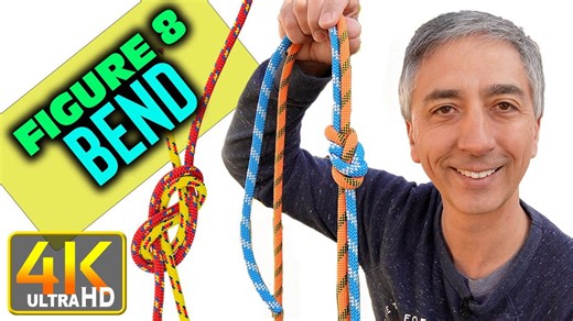 How to tie figure 8 bend (Flemish bend), when and where to use