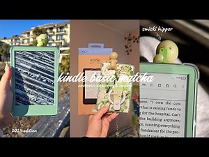 🍵kindle basic matcha aestheic unboxing & review | is this the best 2024 kindle?