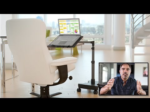 LEVO Rolling Laptop Workstation Plus