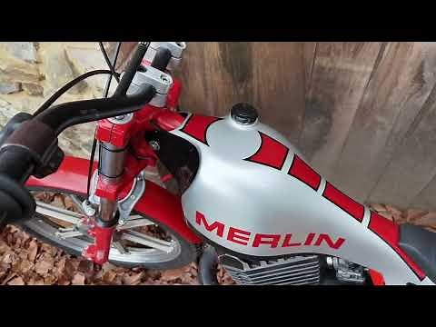 1985 Merlin DG 350 Gallach twinshock trials bike