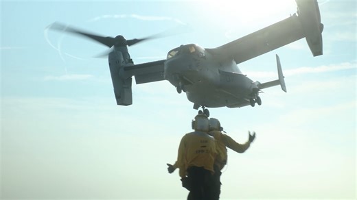 US Marine Medium Tiltrotor Flight Operations