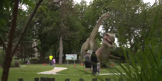 Topeka Zoo guests can take a journey back in time, Dinosaurs Alive exhibit officially opens