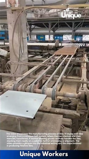 Tile Manufacturing Process: From Conveyor to Pallet