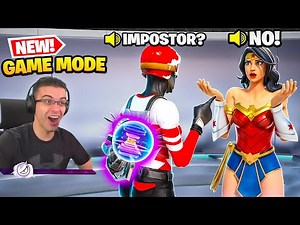 Nick Eh 30 reacts to Fortnite's OFFICIAL Imposter mode!