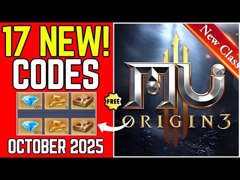 Update ⚡ MU Origin 3 Gift Codes October 2025 | MU Origin 3 Codes - How To Redeem Code