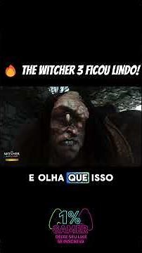 The Witcher 3 HD Rework Project está ABSURDO! Novo update surpreende 🔥 #thewitcher3