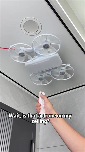 Elevate Your Space with a Drone-Inspired Ceiling Fan Light