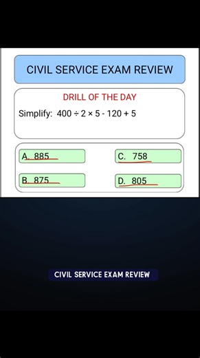 6.5K views · 33 reactions | #civilserviceexam #mathtutor #basicmath | Math Homework | Facebook