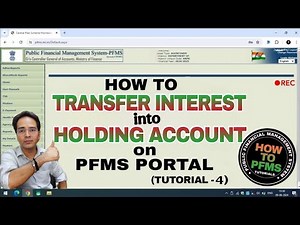How to transfer interest into Holding Account - How to PFMS @howtoPFMS