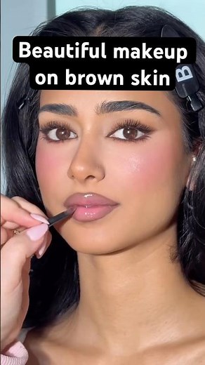 Flawless Smoky eye Radiant Glow Bridal Makeup on Brown Skin | Best effortless Makeup for brown skin