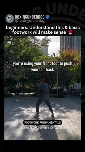 Footwork made easy 🥊😅 #boxing #boxingexercise