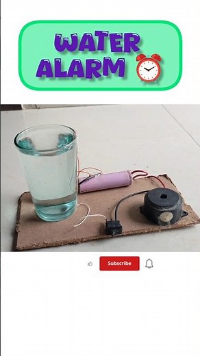 DIY Water Alarm Project | Simple Science Experiment at Home
