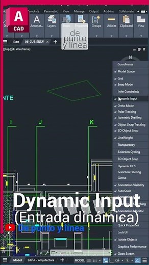 Learn how to customize dynamic input in #AutoCAD 💥🚀