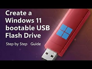 How to create a Windows 11 Bootable USB flash drive. (Official method)