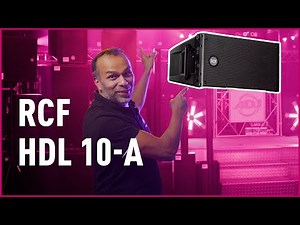 RCF HDL 10-A Actieve Line Array Speaker Review | Bax Music