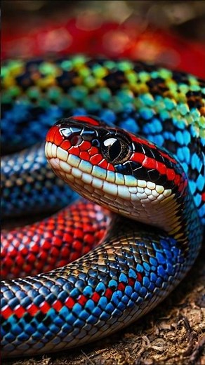 The World's Most Colorful Snake