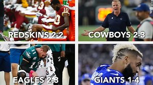 Week 6 picks: Which NFC East teams will get wins?