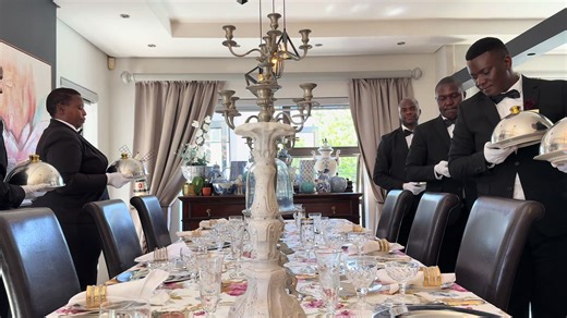 Refining Butler Service Skills Through Practice