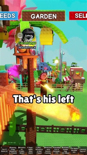 Robot Build in Grow a Garden #shorts #growagarden #roblox