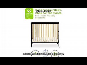 Delta Children Mia Portable Mini Crib Review: Compact, Safe, and Perfect for Small Spaces.