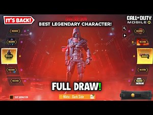 Buying DARK SIDE REDUX Draw CODM | Finally Nikto Dark Side & .50 GS Calamity is back in Cod Mobile#CallOfDutyMobile #codm #codmpartner #CODMobile #strangeonegaming | Strange One Gaming