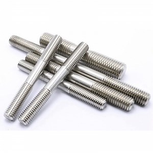 [Hot Item] China Factory Stainless Steel Threaded Metric Double End Stud Bolts