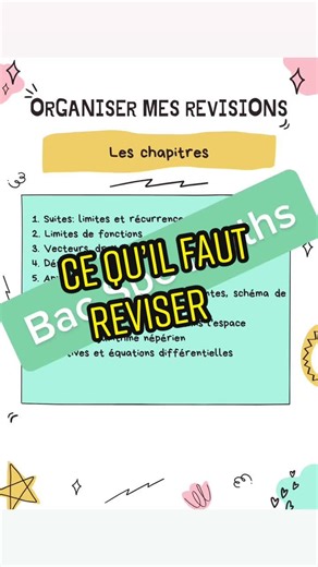 Révisions bac spé maths #spemaths #math #aidemaths #specialitemaths #fichederevisions #bac2023 #terminale #mathematics