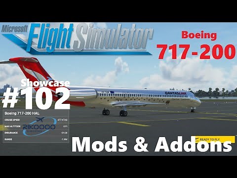 Boeing 717-200 - Showcase #102 - Mods & Addons for Microsoft Flight Simulator 2020 4K - FSX Convert
