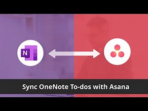 Sync OneNote with Asana - Integration