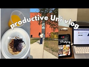 Day in the Life of an International Student in Canada | Study Vlog + Campus Life