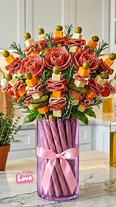 This beautiful charcuterie bouquet brought our entire family together in the sweetest way! 💜✨ Here's What Happened: I announced: "We're making something special TOGETHER for dinner!" The kids: "Can we HELP?!" Grandma: "I haven't done this in years!" Grandpa: "Put me to work!" My teens: "This actually sounds fun!" Within minutes, my kitchen was FULL of family members all working together! Perfect for: 👨‍👩‍👧‍👦 Family gatherings 💕 Creating memories 👵 Multi-generation bonding 👶 Teaching kids