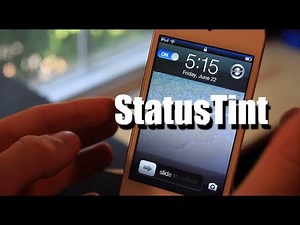 Change The Color Of Your Status Bar With 'StatusTint'