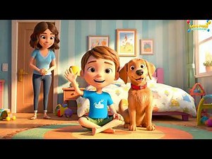 Leo and the Dog - Who’s Afraid of the Vacuum? 🧹🐾 Leo & Poppy’s Cleaning Adventure | 3D Kids Cartoon.