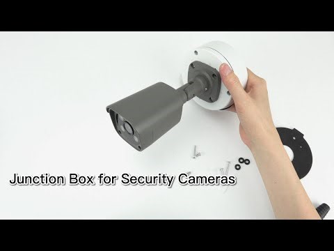 How to Install Security Camera Junction Boxes Outdoors - Techage,Reolink, Amcrest, Hikvision, others