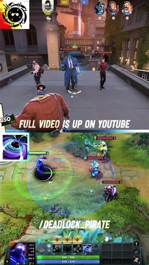 Dynamo abilities vs Dota abilities #deadlock #deadlockclips