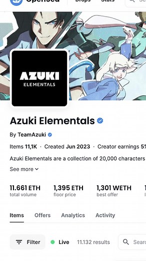 AZUKI just released their new NFT Collection #nft #bitcoin #cryptocurrency #crypto #nonfungibletoken #ethereum #finance #trading #metaverse