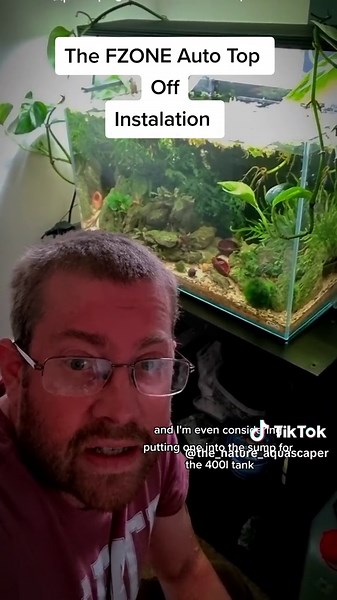 This amazing FZone auto top off system is fantastic and super easy to install. This could be a real game changer for YOU this summer! #fzone #aquariumtips #makeaquariumsgreatagain #aquascaping #aquarium #fishtank