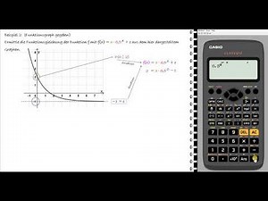 Lernvideo_Funktionsgleichung einer Exponentialfunktion ermitteln