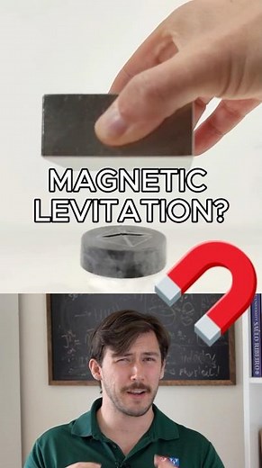 How does magnetic levitation work?