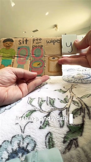 #PottyTraining Diagram to Help Toddlers Learn Their New Routine #smartparenting