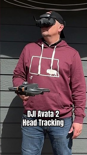 DJI Avata 2 Head Tracking.