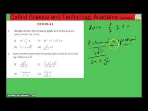 Live CBSC Exam Preparation 2025 Polynomials Class 10 Chapter 2 Full Chapter NCERT explanation