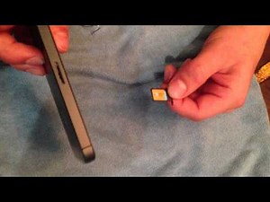 Sim Card Removal for IPhone 5