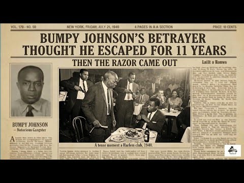 Bumpy Johnson's BETRAYER Thought He Escaped for 11 YEARS —Then The RAZOR CAME OUT At Table 7
