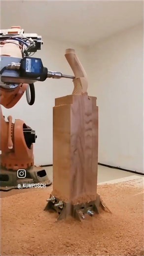 #5axis wood carving #cncprogramming #wood #5axismachining