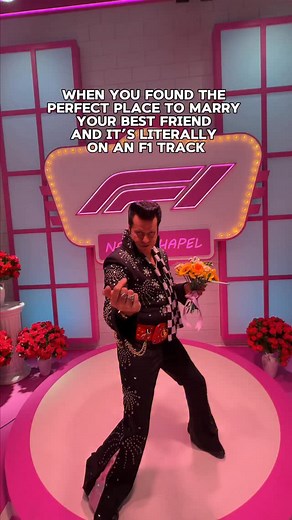 Build your own story at this cute @lego chapel @f1lasvegas 💐💞 #LasVegasGP #VegasWeddings #LasVegas | Visit Las Vegas