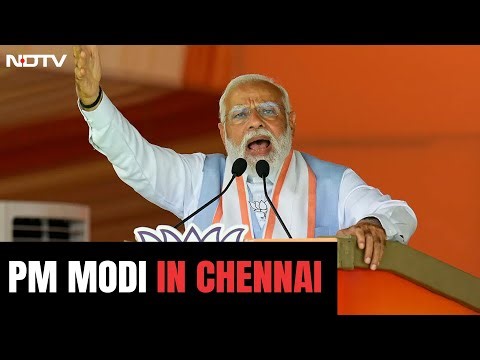 PM Modi LIVE: PM Modi's Mega Rally In Chennai